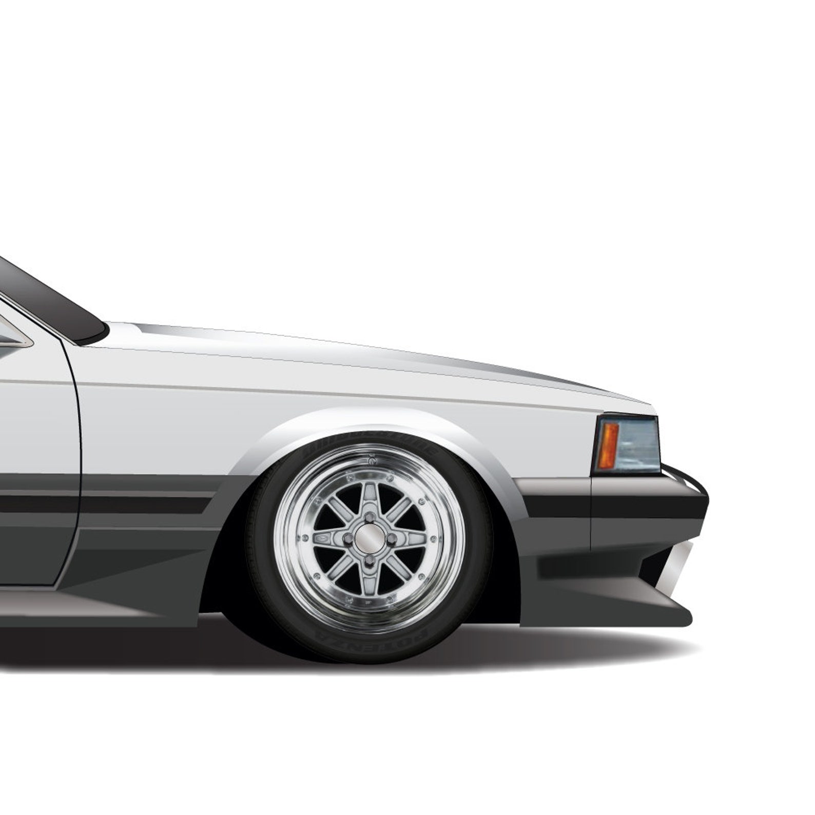 Soarer Generation Design Print Art Car Art Cars Soarer | Etsy