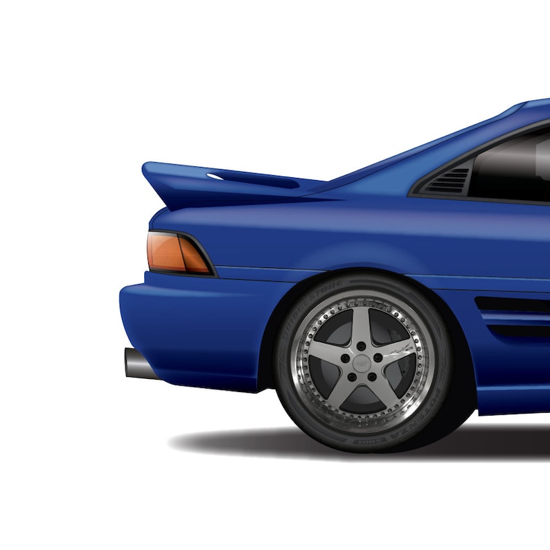 Initial D Second Stage to Fourth Stage: Evo 3 Evo 4 AE86 - Etsy