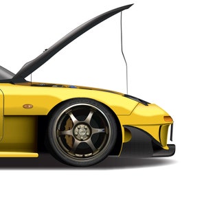 Initial D: Fifth Stage Project D Keisuke Takahashi RX-7 FD3S ...