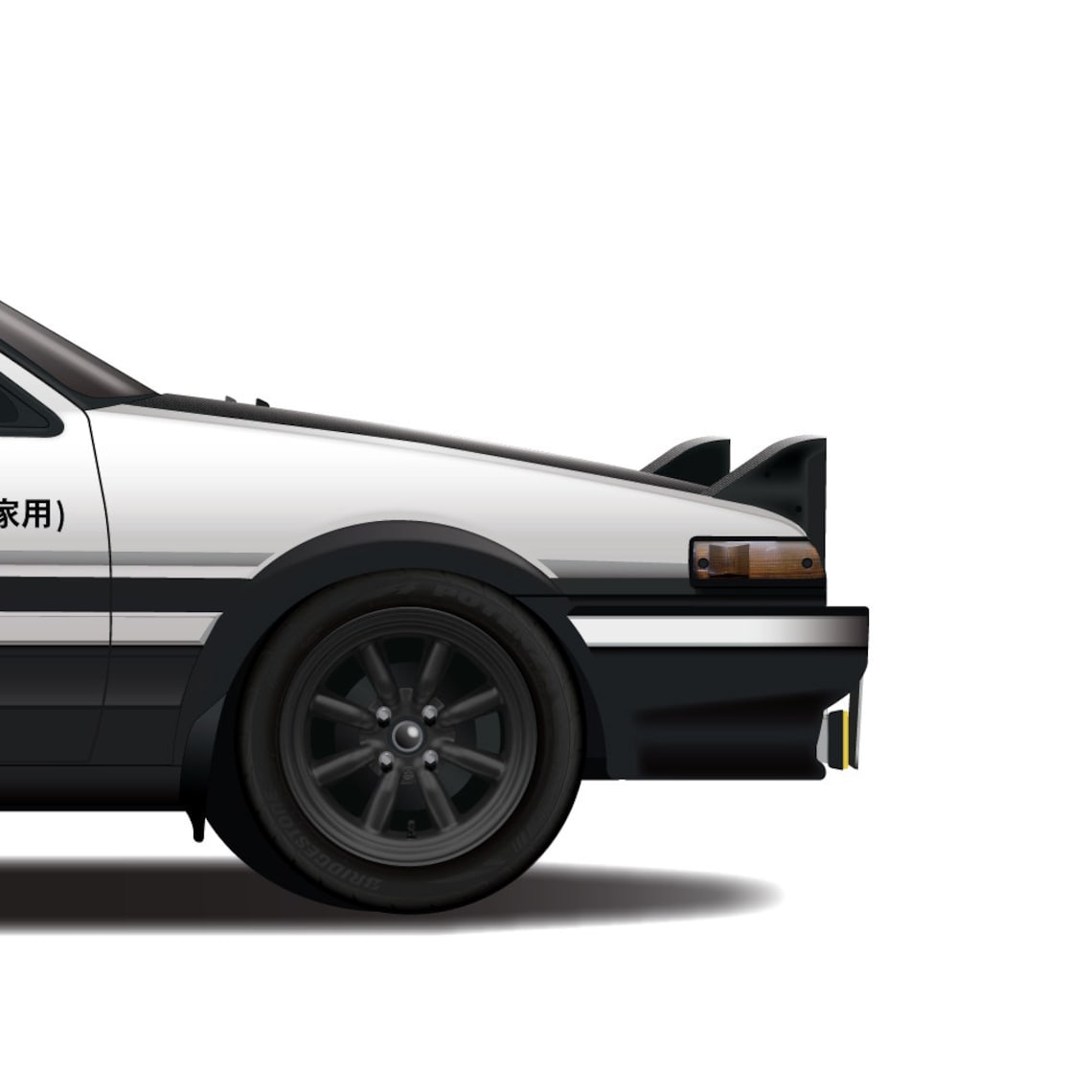 Initial-d - AE86 Levin, Trueno and 2 Door Coupe Trueno 3 Car Set - Etsy ...