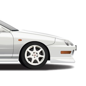 Integra Type R Generations Art Print: DC2, DC5 JDM Poster - Etsy