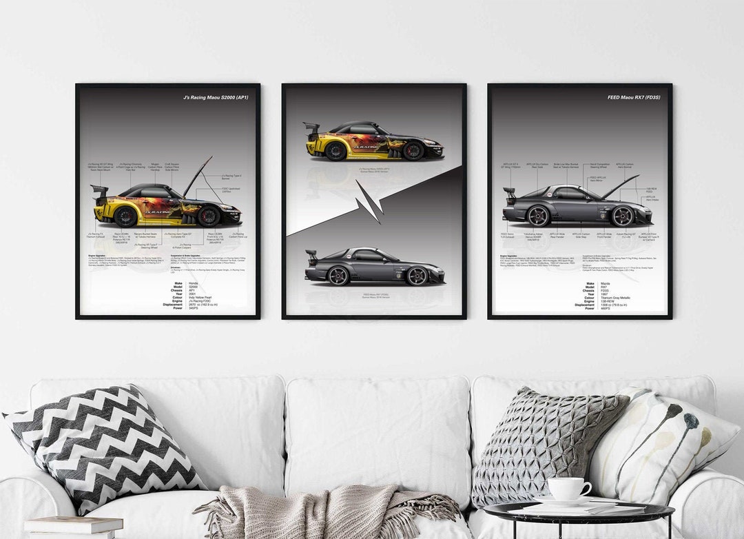 Touge Maou Gunsai Battle! J's Racing S2000 AP1 & FEED Fujita ...