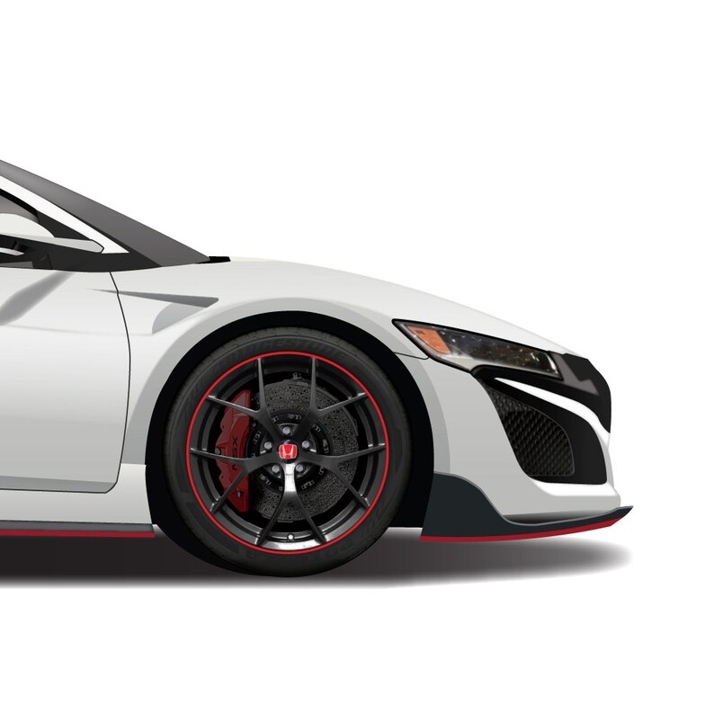 NSX-R Generation Print NA1 NA2 and NC1 art Tunerz Type R | Etsy