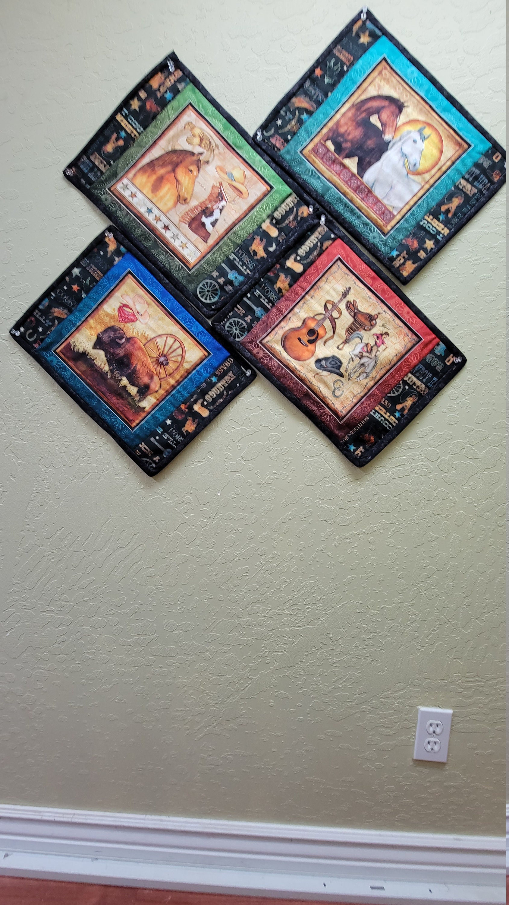 Handmade Western Themed Placemats - Etsy