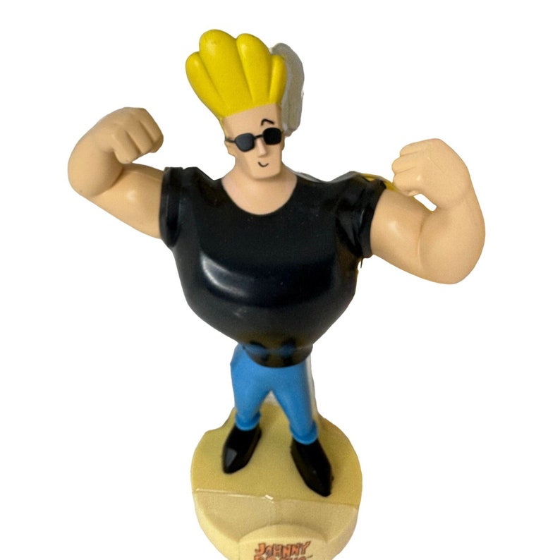 Johnny Bravo 2002 Cartoon Network Rare Bobblehead Kelloggs Keebler Used ...