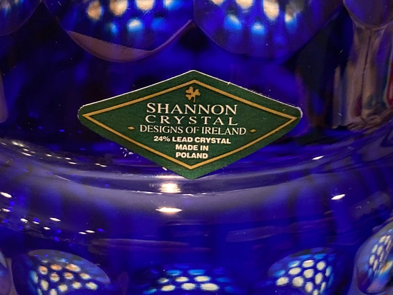 Shannon Crystal Vase Designs of Ireland Made in Poland 24% Lead Crystal ...