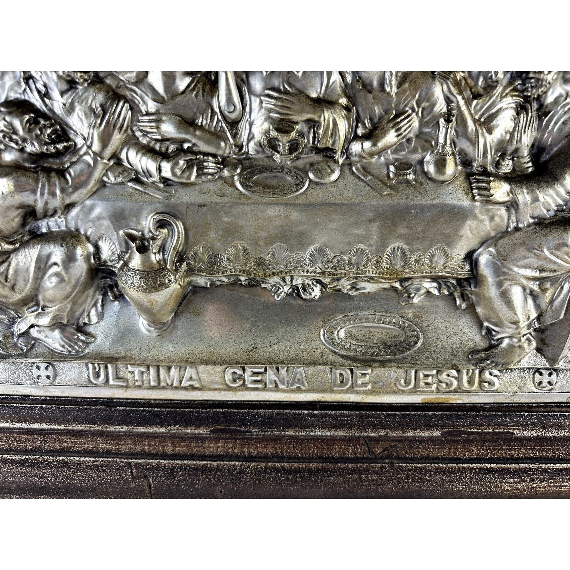 VTG Last Supper Metal Relief Religious Art 3D High Relief - Etsy