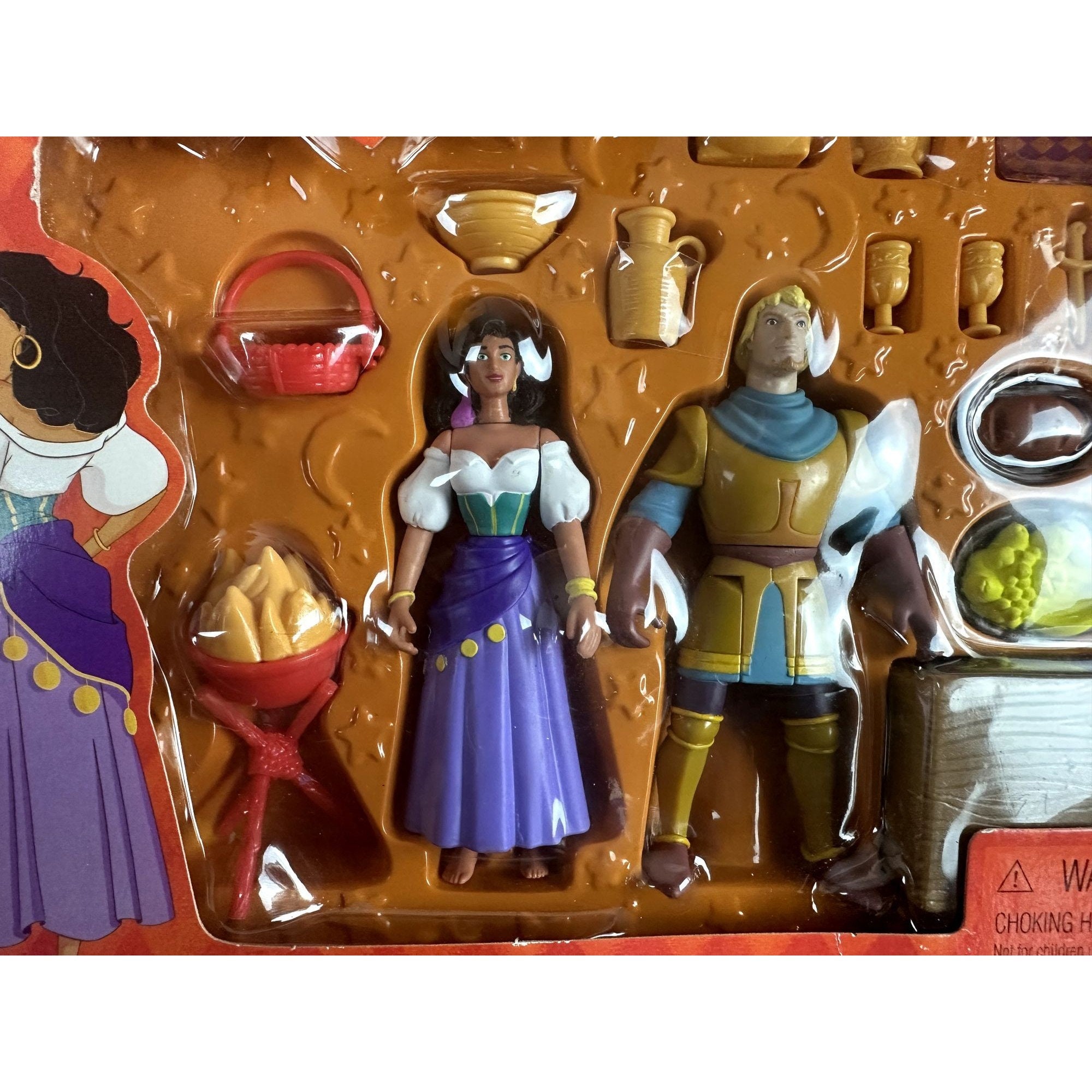 VTG Esmeralda and Phoebus Action Figure Gift Set Disney - Etsy