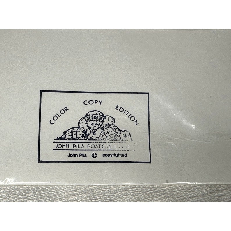 John Pils City of St. Louis Missouri Arch Color Edition Copy Print - Etsy