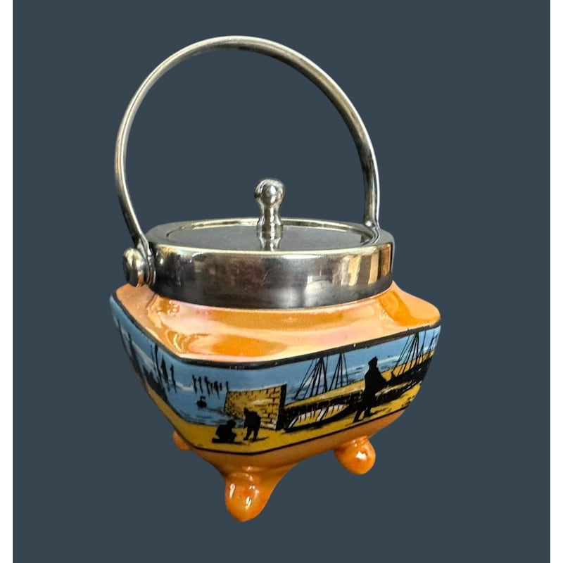 Lusterware Jar - Etsy