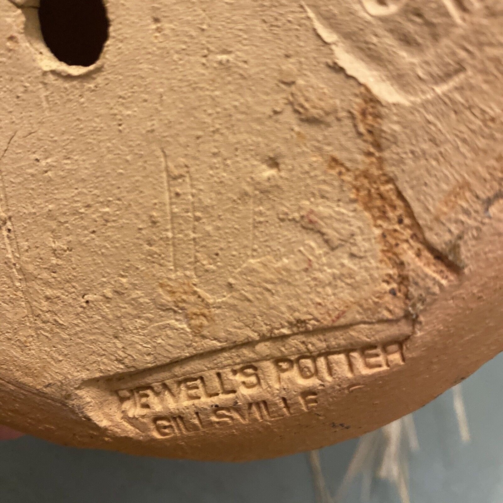 Large Vintage Hewell Pottery Terra Cotta Tall Witch, Scarecrow ...