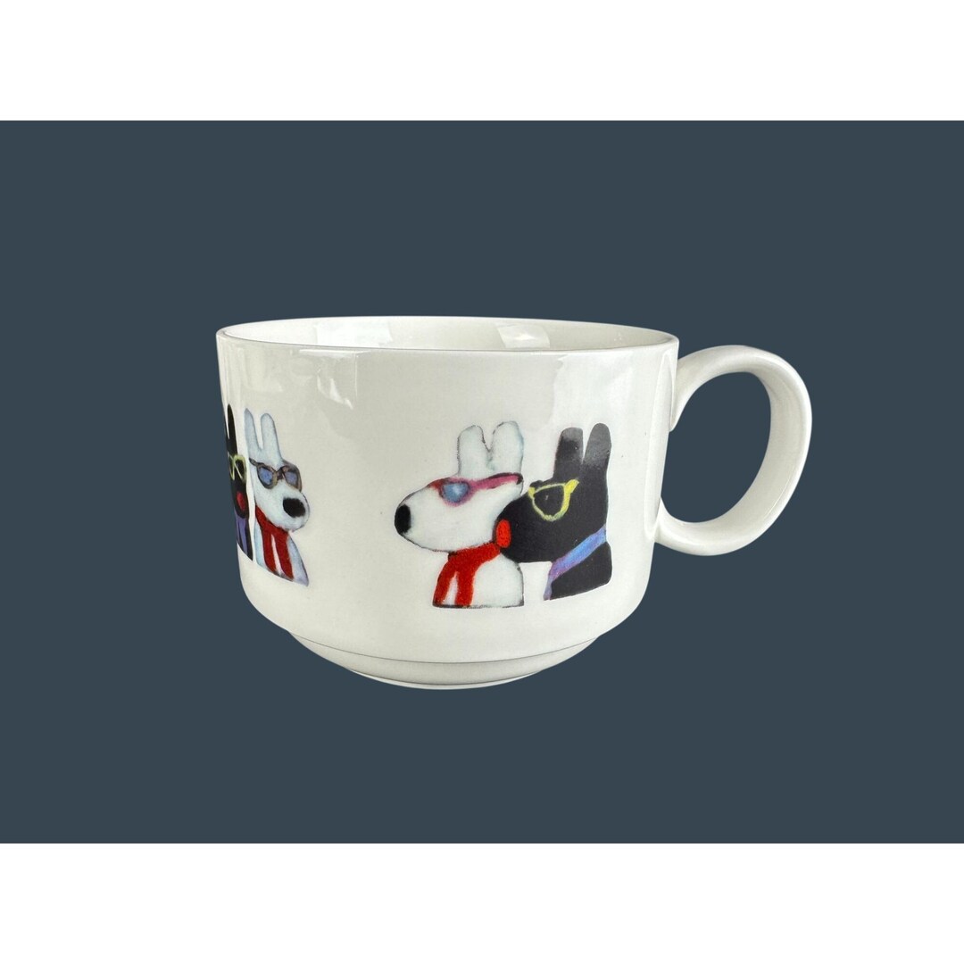 Gaspard Et Lisa Ceramic Mug Dogs White Sunglasses Porcelain Book ...