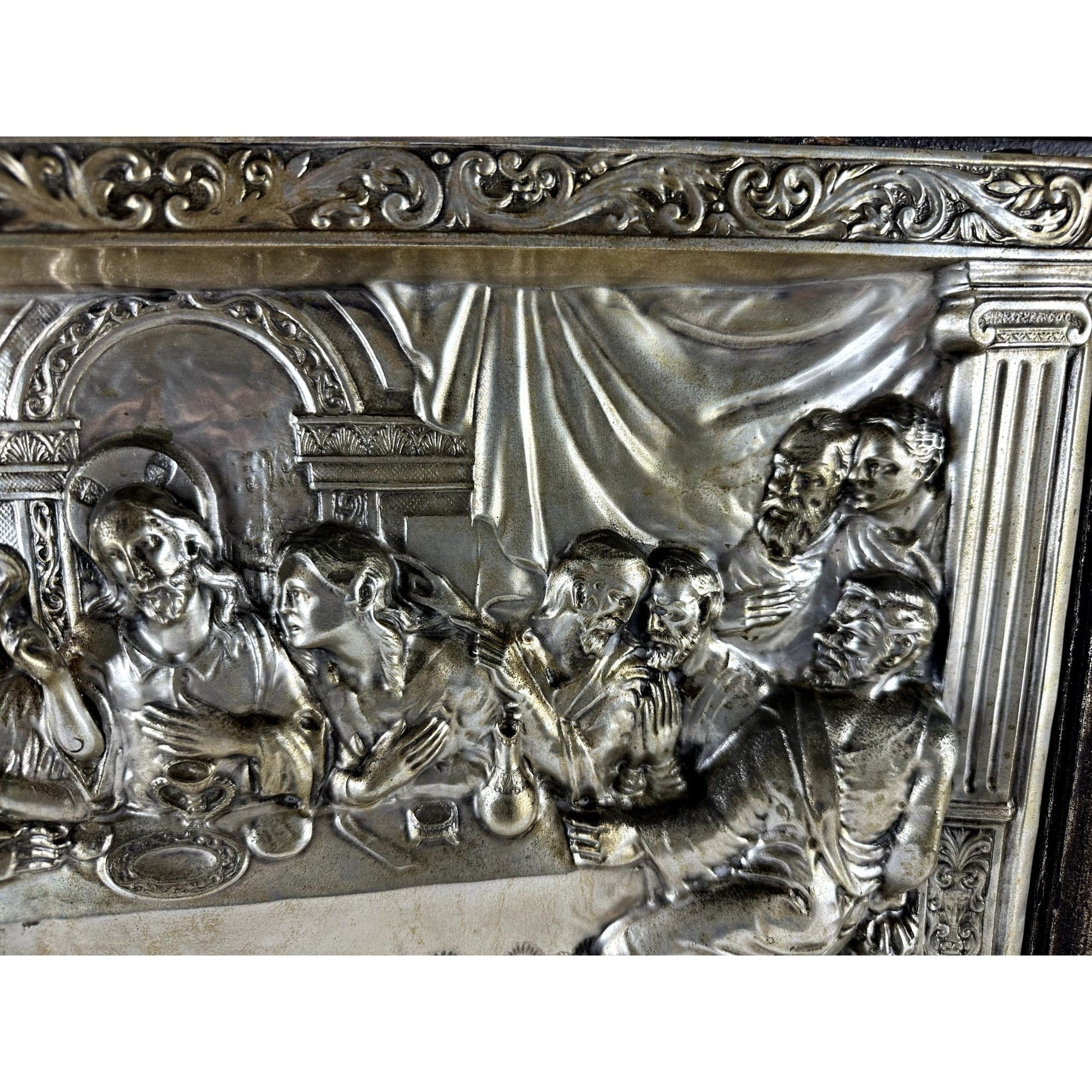 VTG Last Supper Metal Relief Religious Art 3D High Relief - Etsy