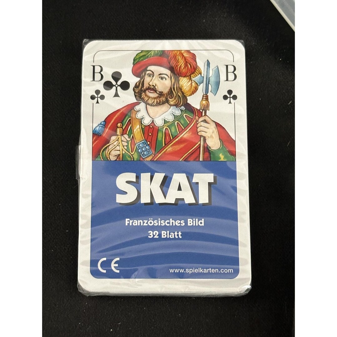 Skat Card Game New Deck Sealed in Plastic Case Play Fun - Etsy