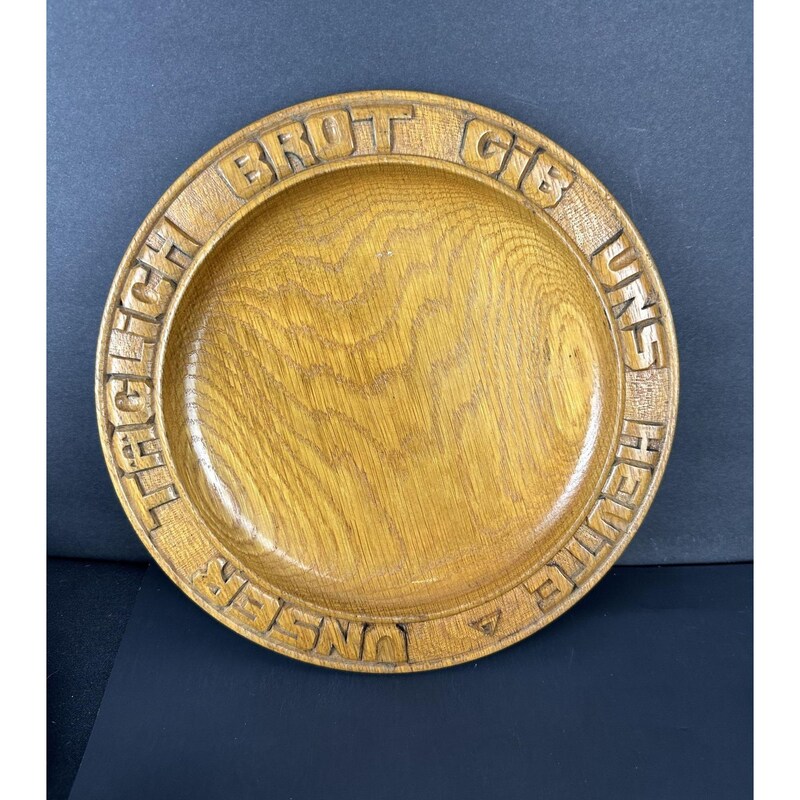 German Carved Plates - Etsy