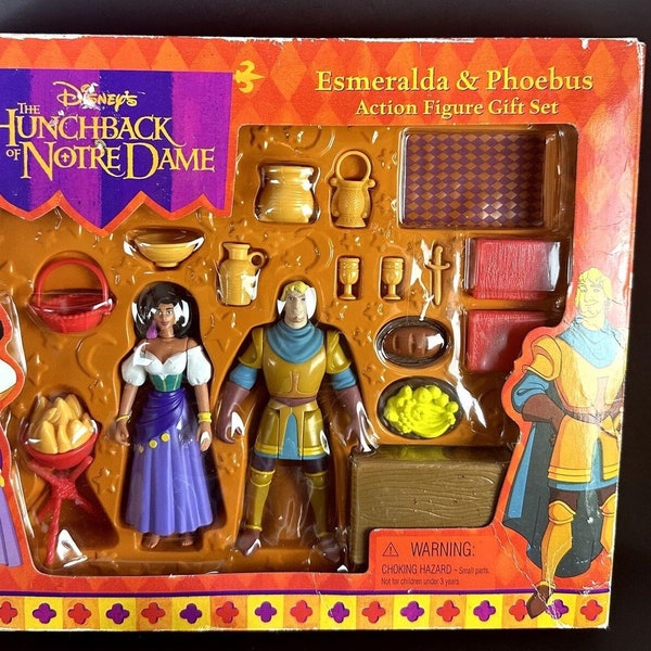 Disneys Hunchback of Notre Dame Figures - Etsy
