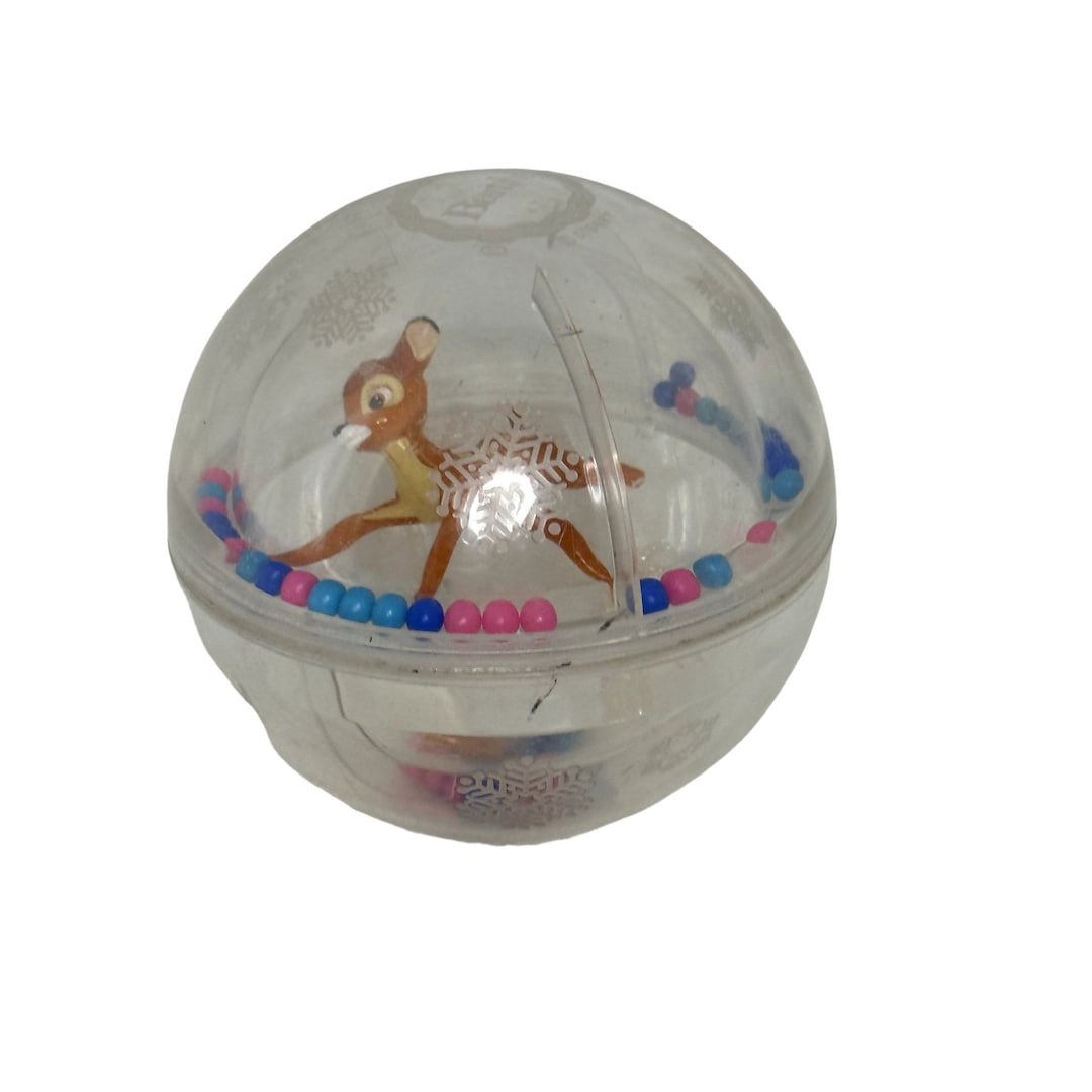 VTG Mattel Disney Bambi Clear Play Ball Toy Child - Etsy