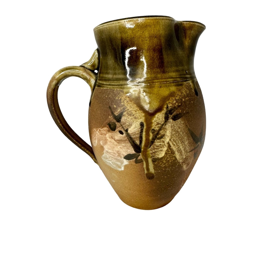 Candy Casarella Pottery Pitcher Handmade Signed Studio - Etsy
