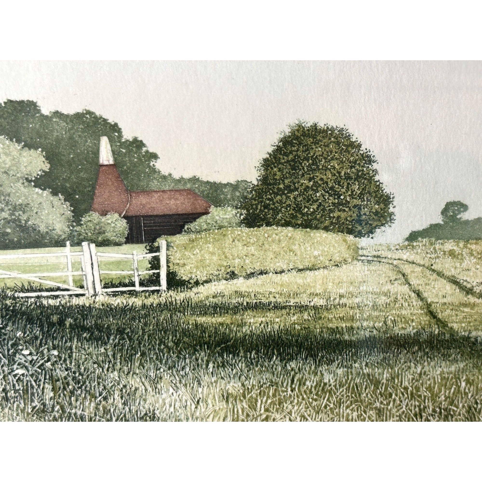 Limited Edition Etching Print Numbered 188/450 Paul Bisson Landscape ...
