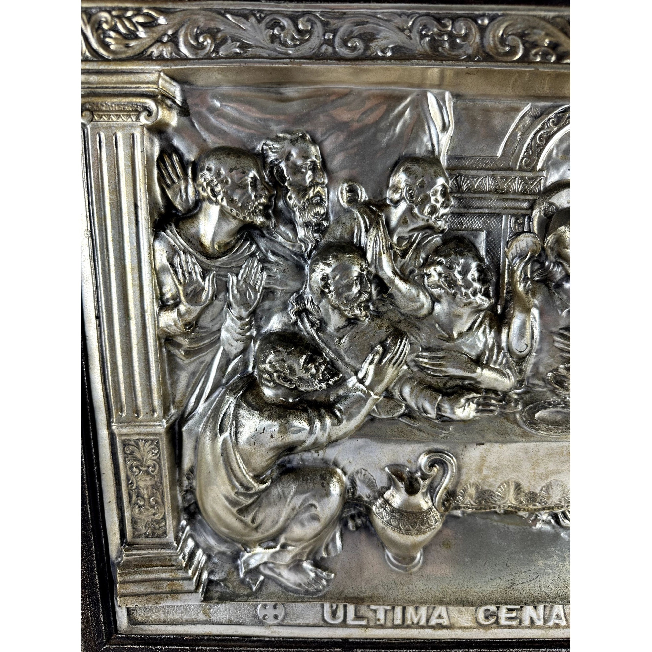 VTG Last Supper Metal Relief Religious Art 3D High Relief - Etsy