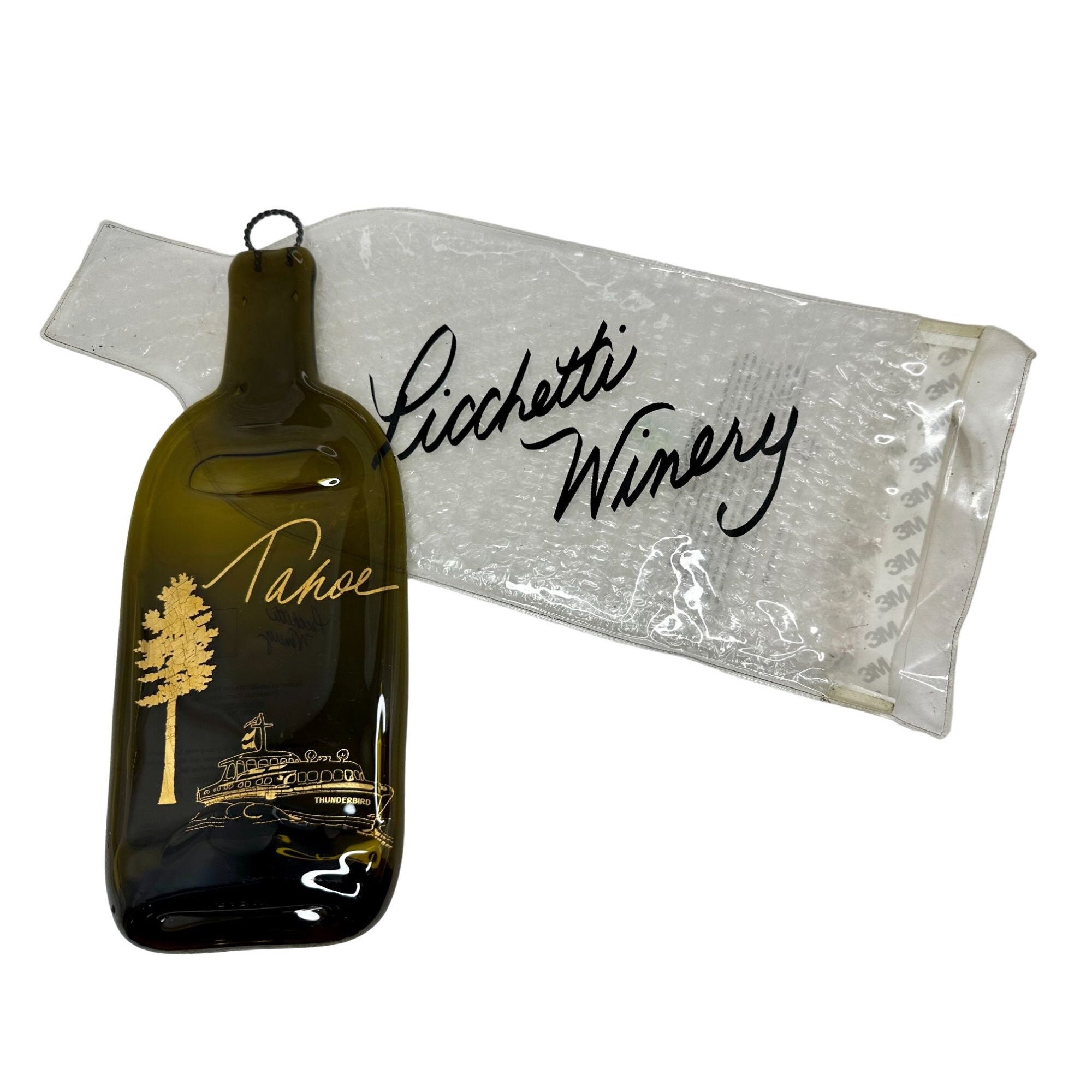 Picchetti Winery Melted Flattened Wine Bottle Wall Hanging - Etsy