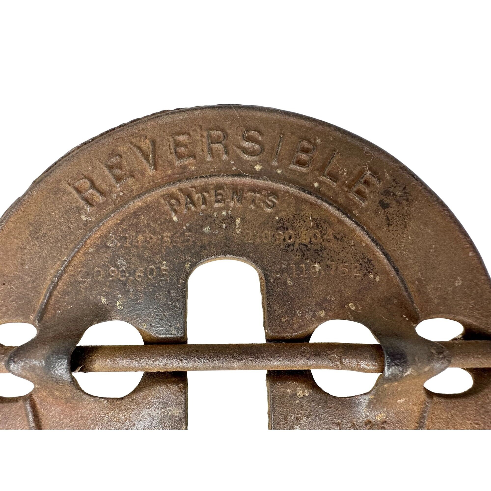 Antique Griswold Flue Stove Top Damper Cover Metal Erie, PA USA New ...