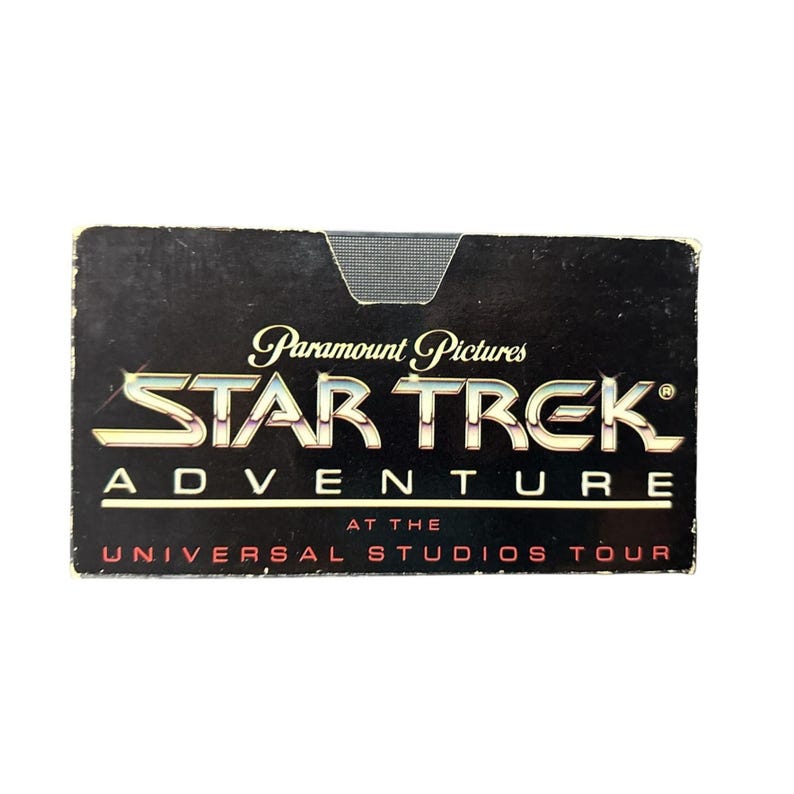 Paramount Pictures Star Trek Adventure Universal Studios Tour 1988 VHS ...
