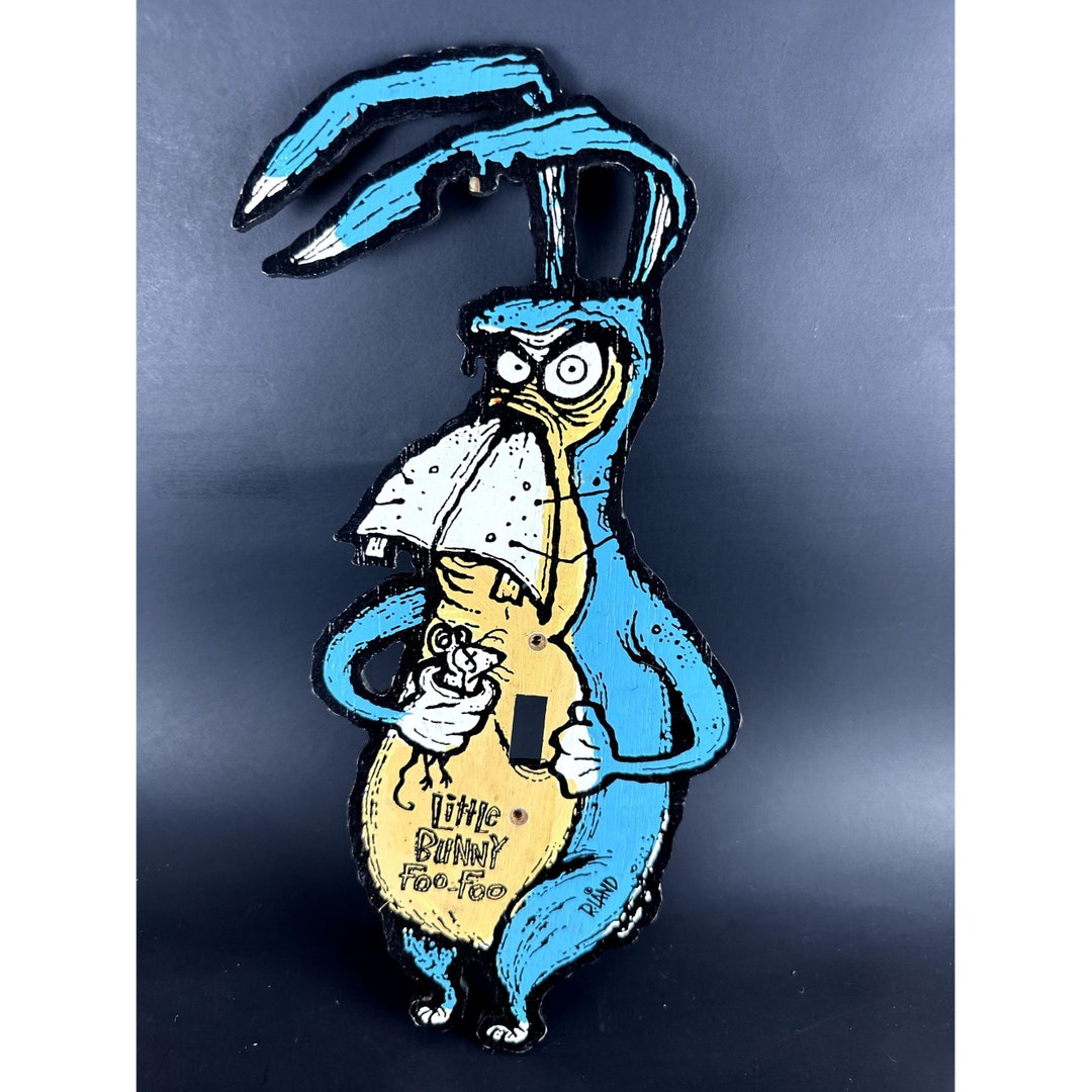 Fun R. Land Atlanta Artist Little Bunny Foo Foo Light Switch Cover ...