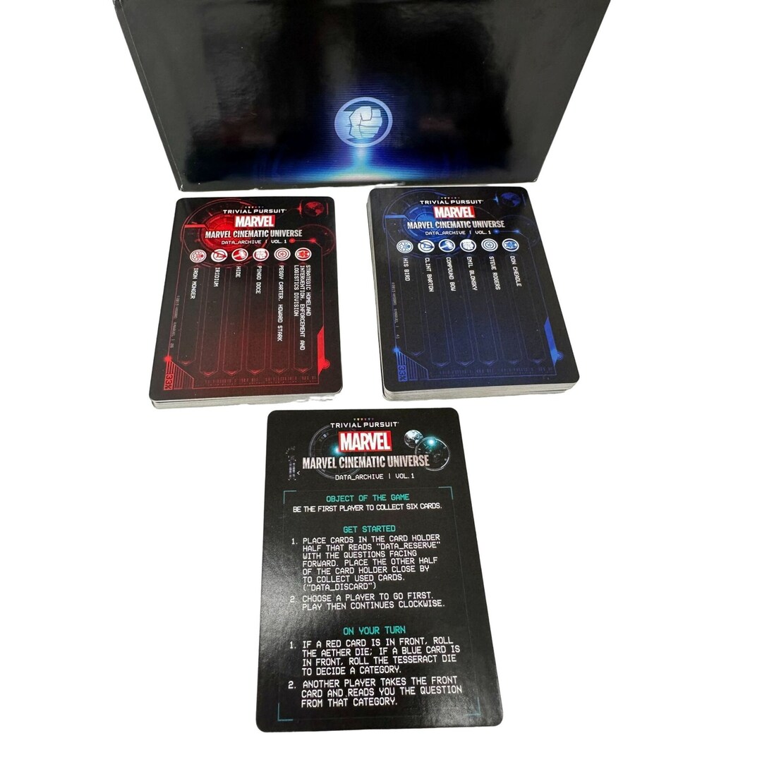 Hasbro Marvel Cinematic Universe Data Archive Volume 1 Ages 12+ 2015 ...