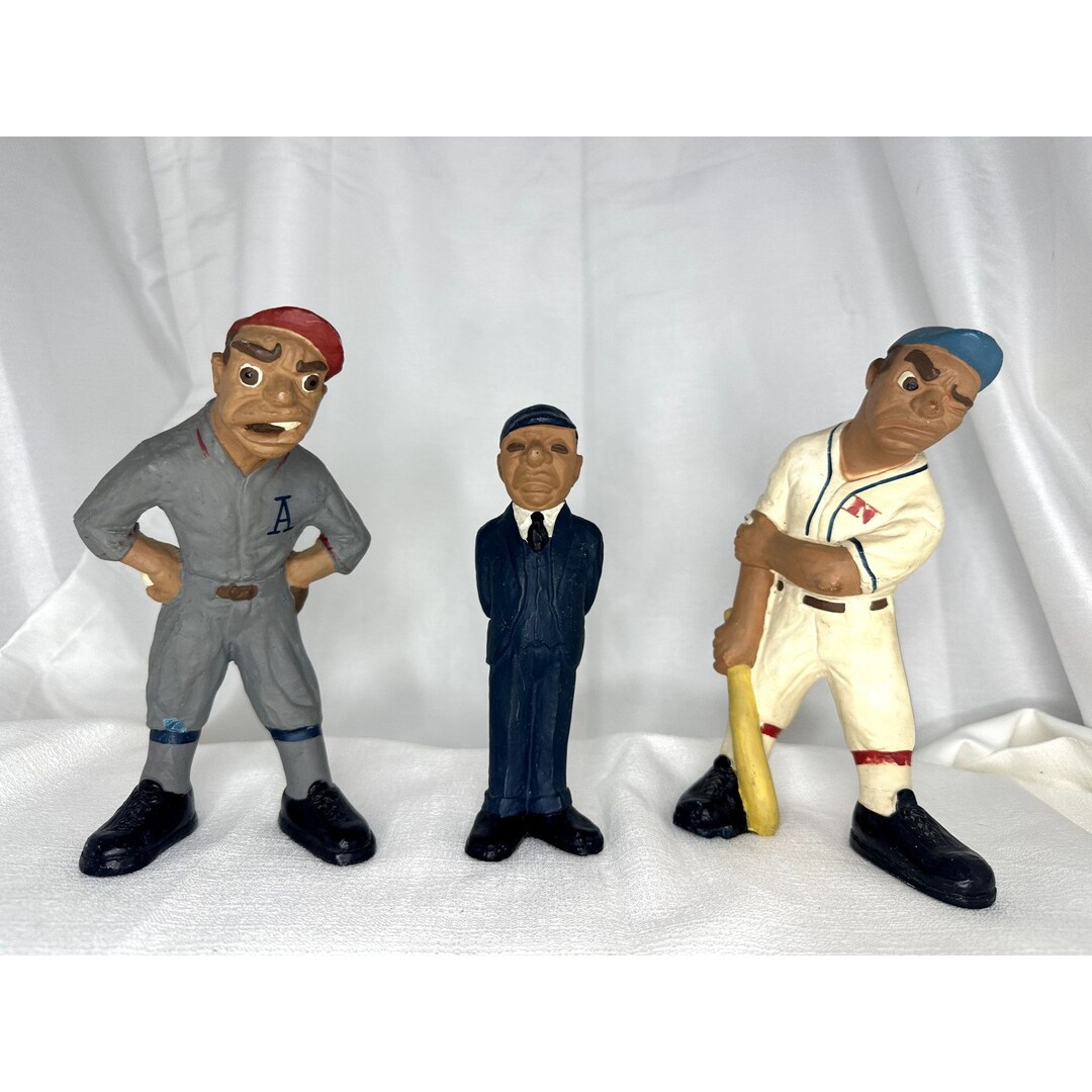 1941 Lafayette L Rittgers Baseball Statue Set Memorabillia Figurines ...