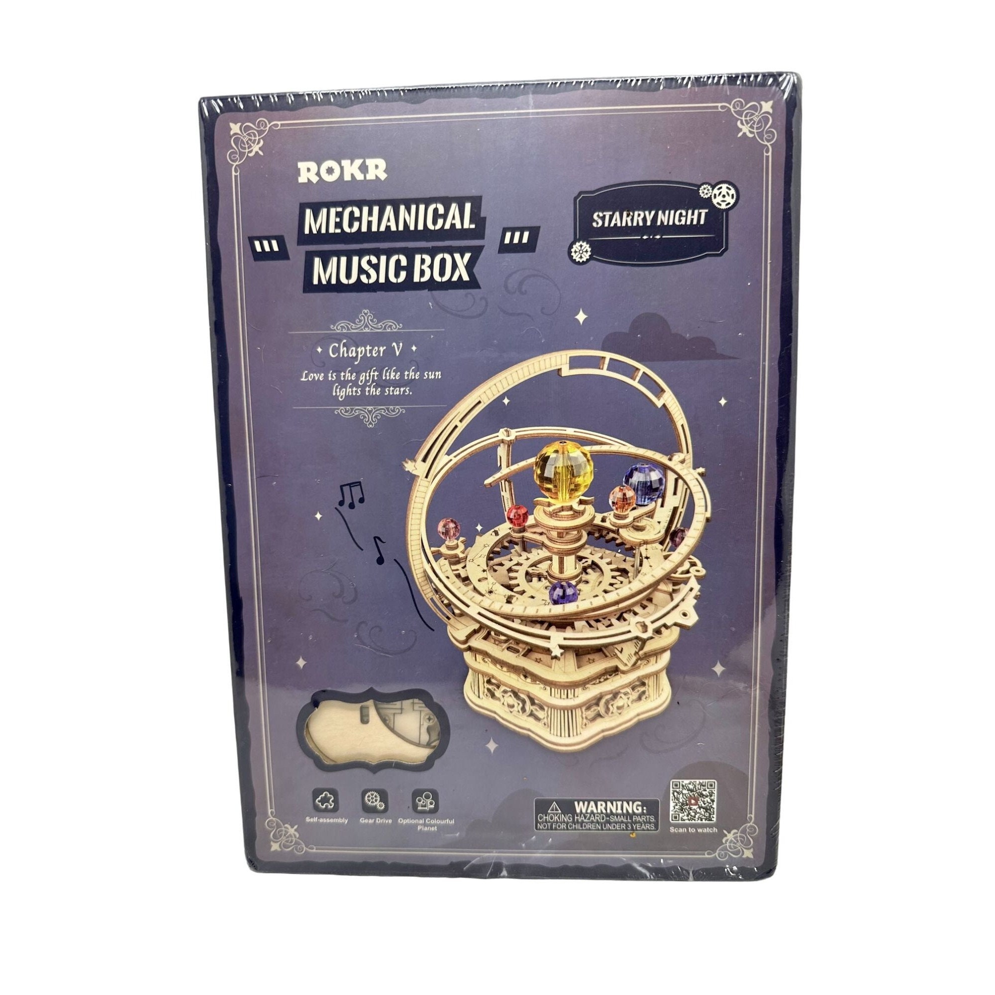 Rokr Mechanical Music Box Starry Night NIB Sealed - Etsy