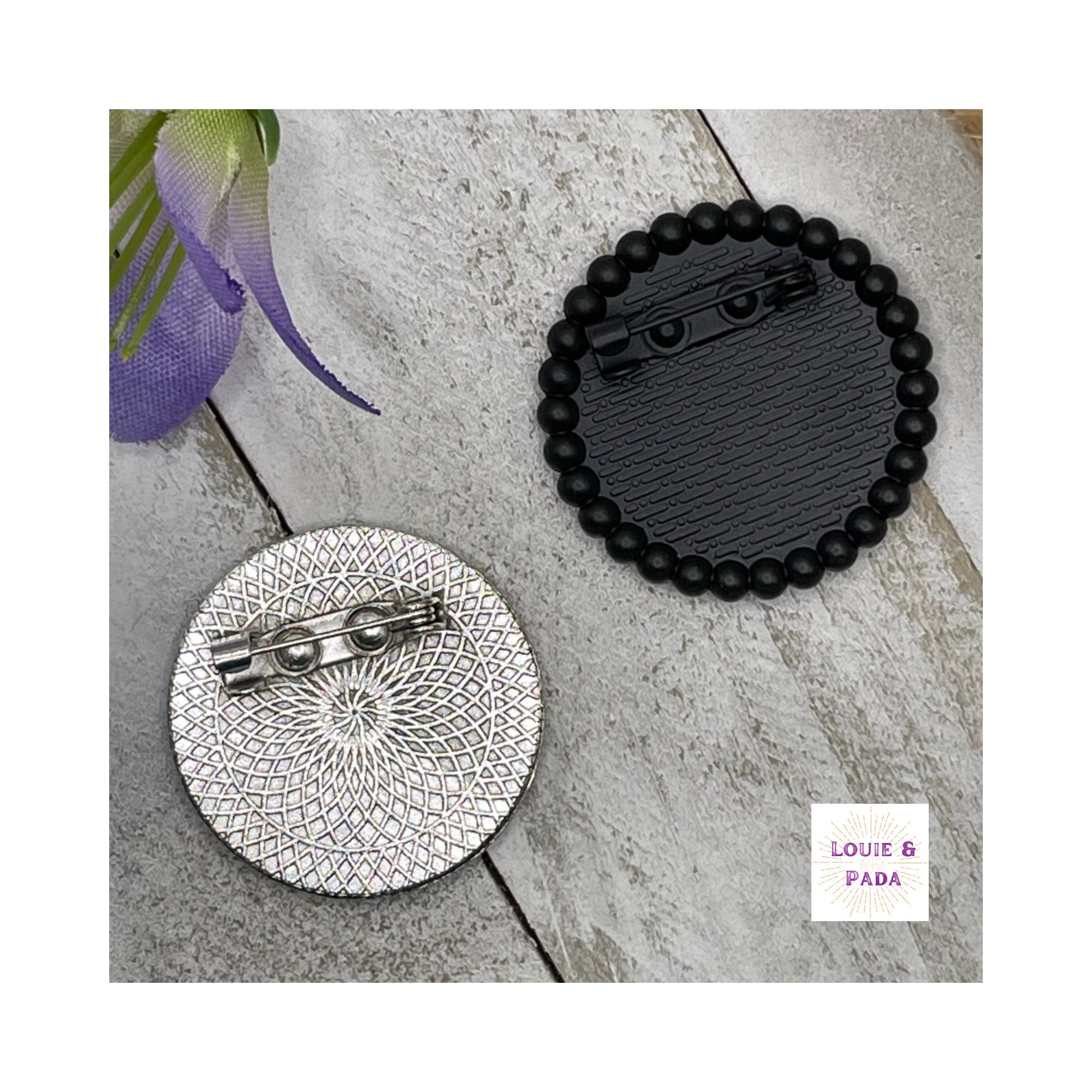 Memorial Photo Pin in Silver/ Custom Photo Pin/ Wedding Gift/ - Etsy