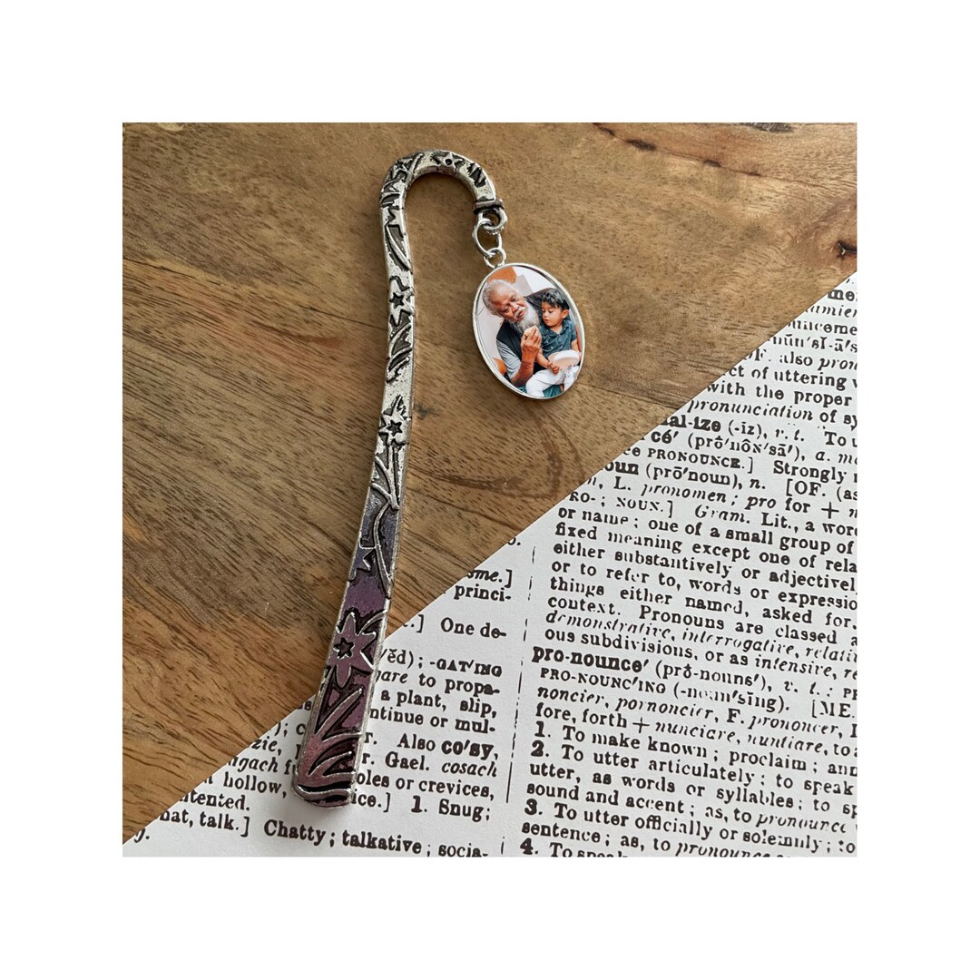 Photo Bookmark/ Custom Photo Bookmark/ Vintage Bookmark/ Keepsake ...