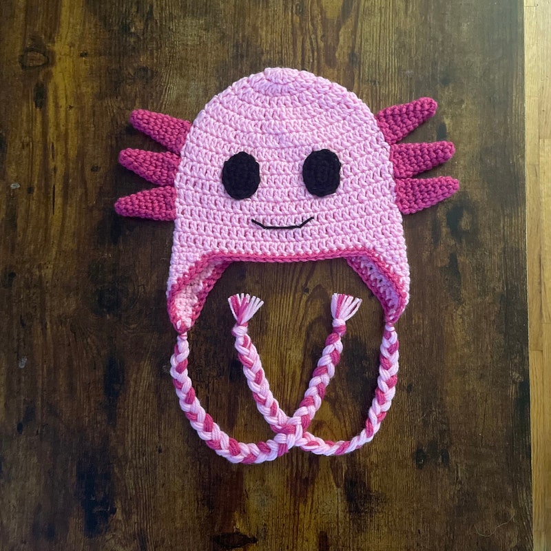 Axolotl Beanie Pattern - Etsy