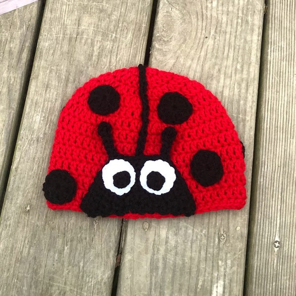 Lady Bug Hat - Etsy