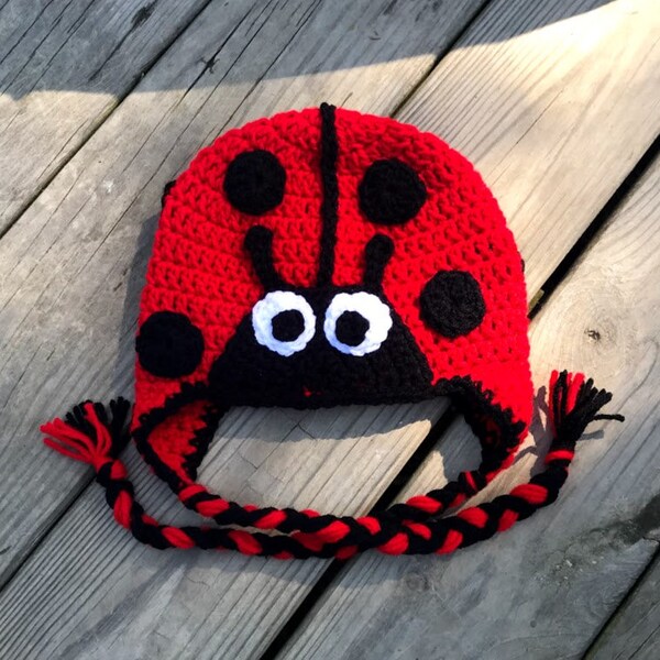 Lady Bug Hat - Etsy