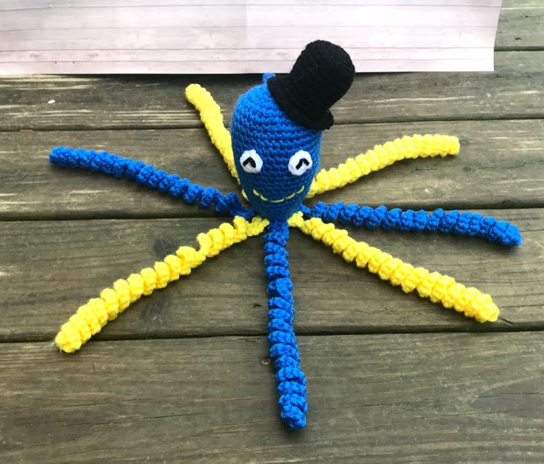 Cute Baby Octopus Top Hat