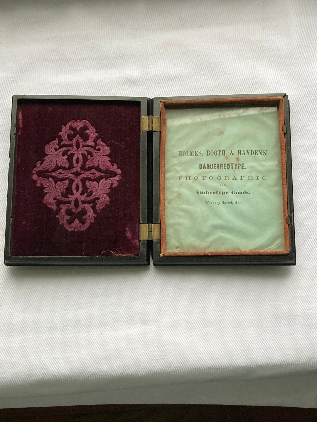 HOLMES, BOOTH & HAYDENS' Daguerreotype 1800's Frame - Etsy