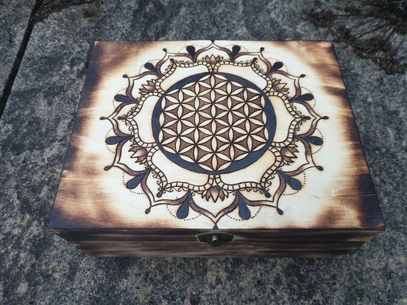 Mandala Jewelry: 16 Mandala Boxes Designs For Your Inspiration - I Love ...