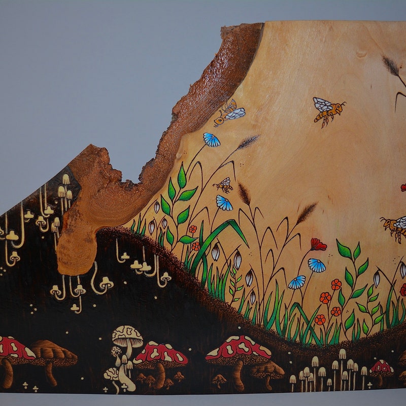 Pyrography Wall Art - Etsy