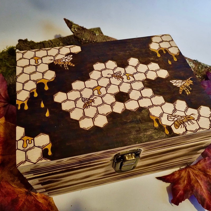 Pyrography Bee - Etsy