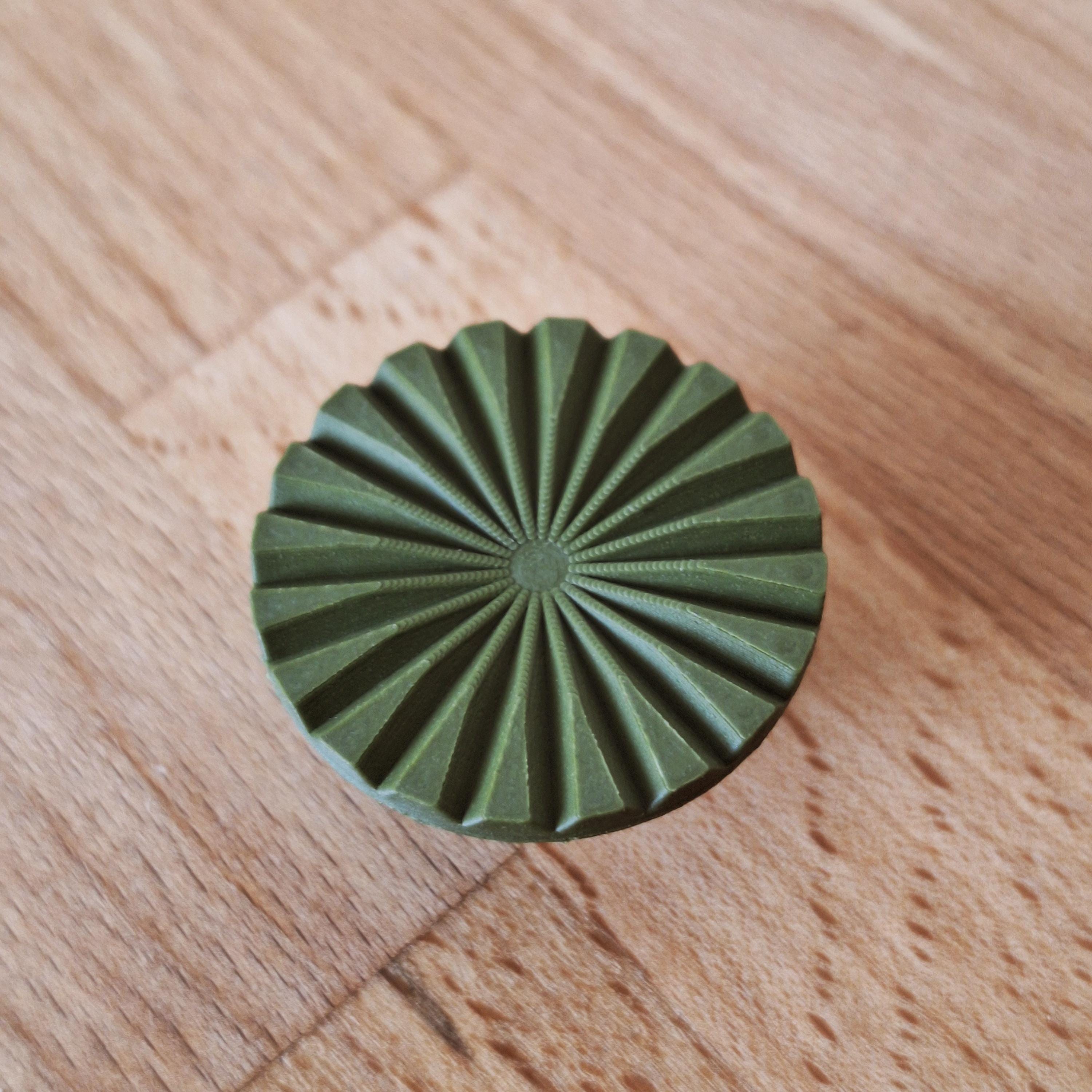 Sunburst Geometric 3D Printed Furniture Knob – Art Deco Style Drawer ...
