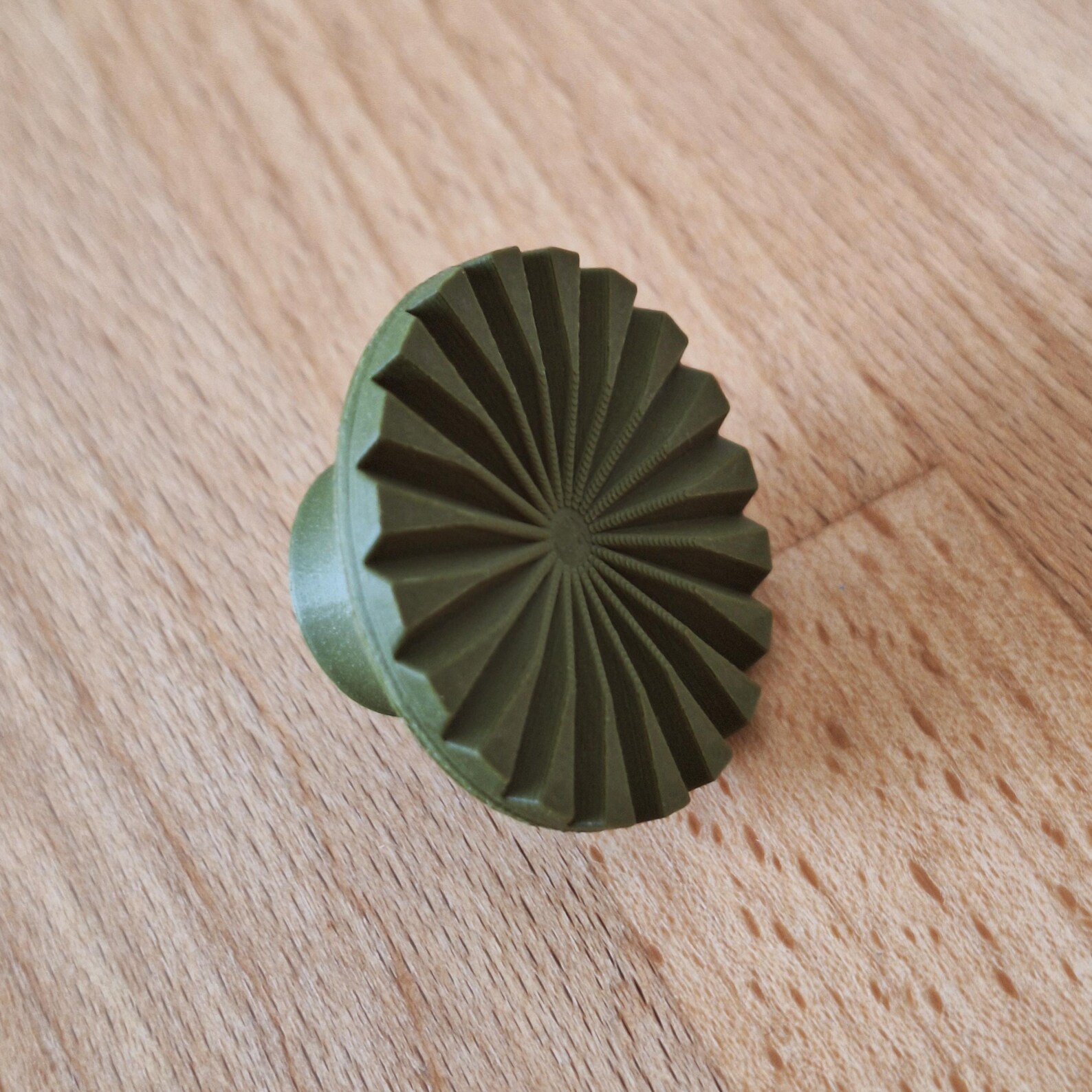 Sunburst Geometric 3D Printed Furniture Knob – Art Deco Style Drawer ...