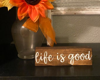 Life is Good | Etsy