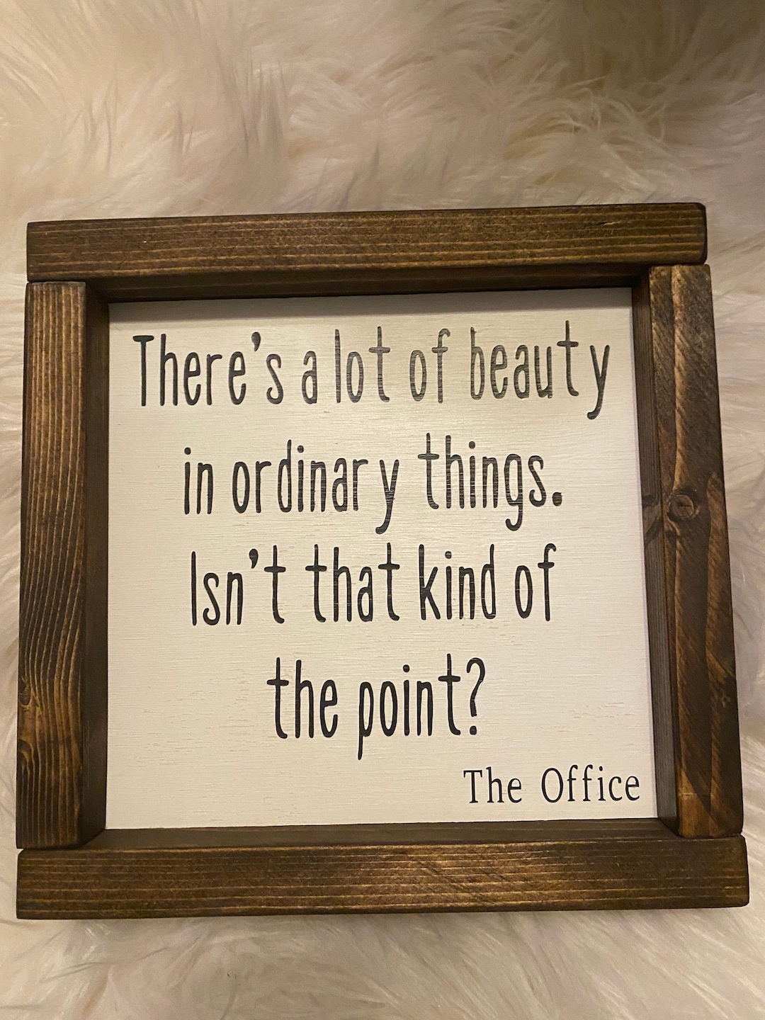 The Office Quote, Framed Sign, Wooden Sign, Handmade Sign - Etsy
