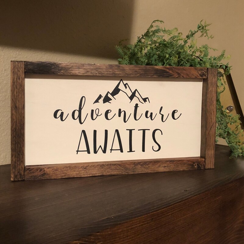 Adventure Awaits Wall Art - Etsy