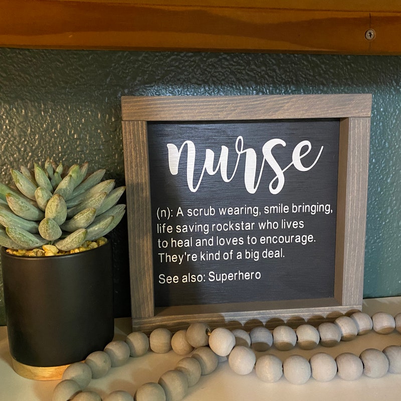 Nurse Sign - Etsy