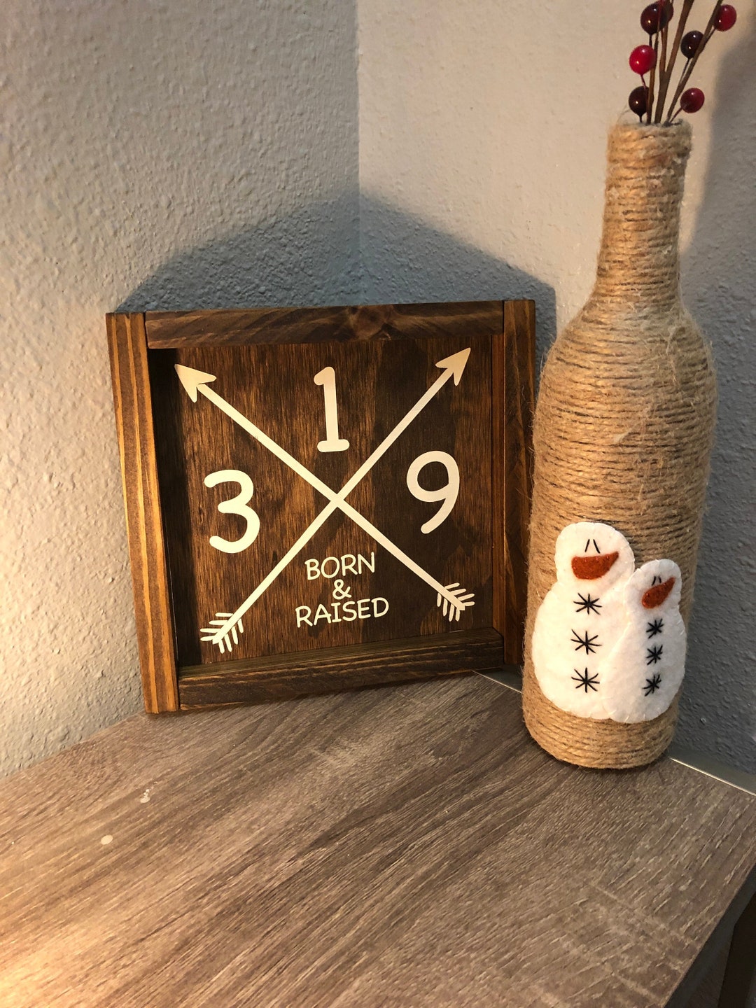 319 Born and Raised Area Code Sign Hometown Sign - Etsy