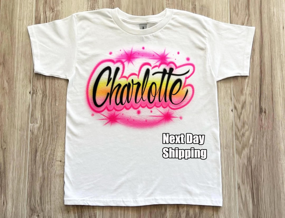 Custom Airbrush Apparel Personalized T Shirt - Etsy