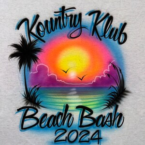 Spring Break 2024 Vacation Airbrush T Shirt | Summer Vacation Shirt ...